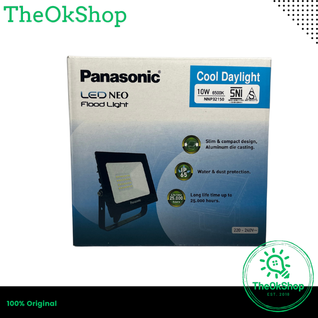 Panasonic 10w Led Spotlight 10w Led Shooting Neo Flood Light | Shopee ...