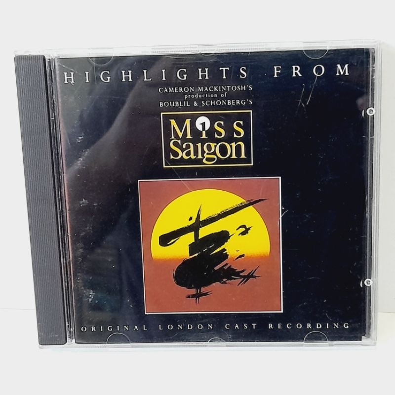 CD Highlights From Miss Saigon Original London Cast Recordings | Shopee ...
