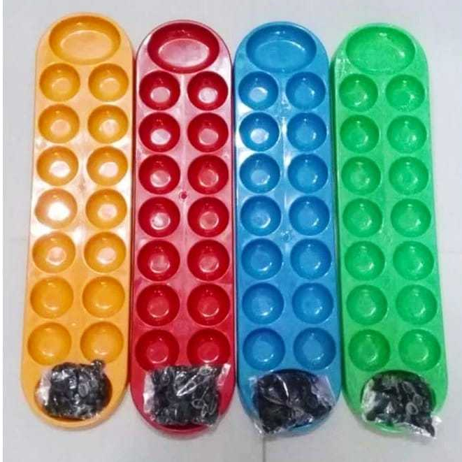 Mstr] Traditional Old School Toys Dakon Congklak - Colorful Congklak ...