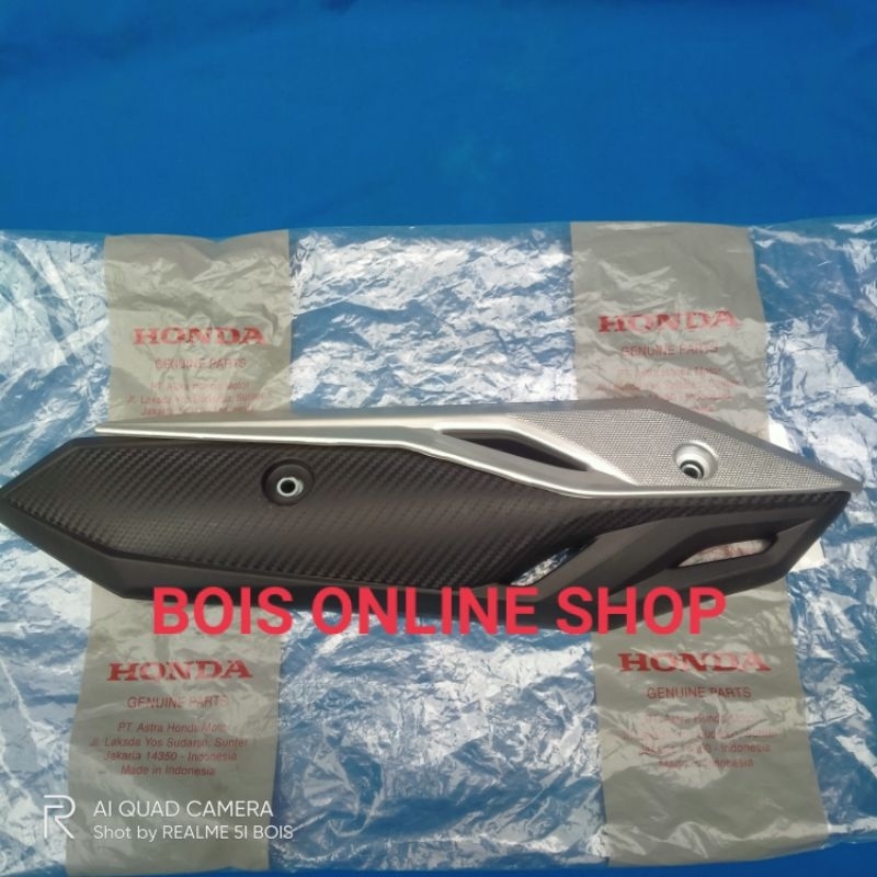 Beat led 2020 beat deluxe exhaust shield Cover | Shopee Philippines