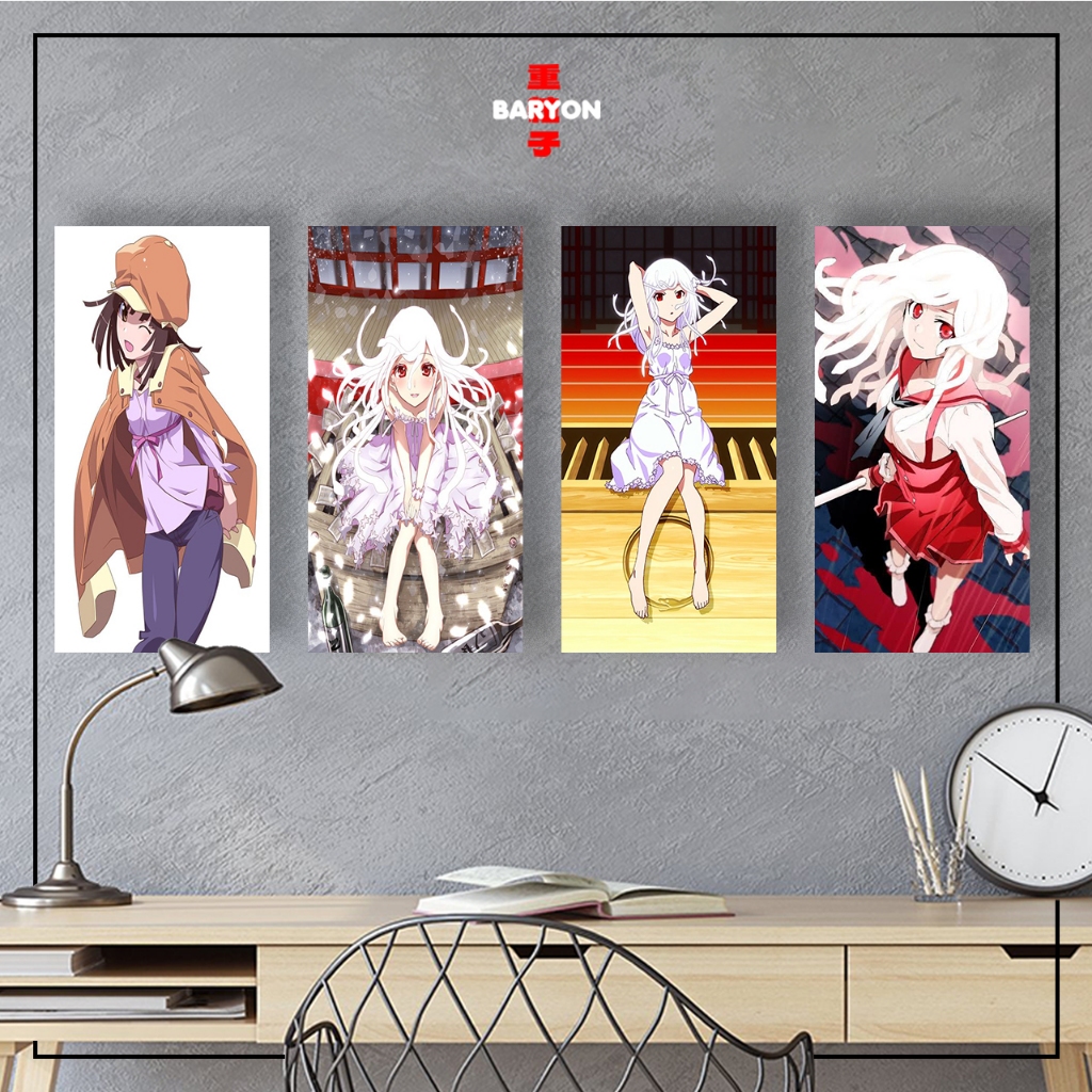 KAYU Baryon Wall Decor NADEKO BAKEMONOGATARI Room Decoration Anime ...