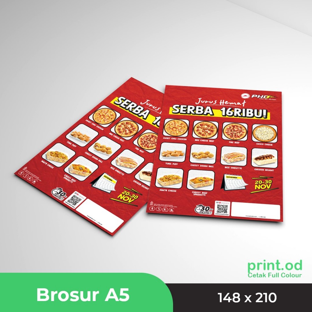 Print A5 Brochures (14,8 x 21cm) I Art Paper (AP) 150 gsm I Full Color ...
