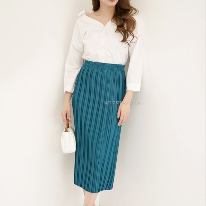 Bb Plisket Midi Span Skirt / BB Plisket Skirt / Midi Span Skirt ...