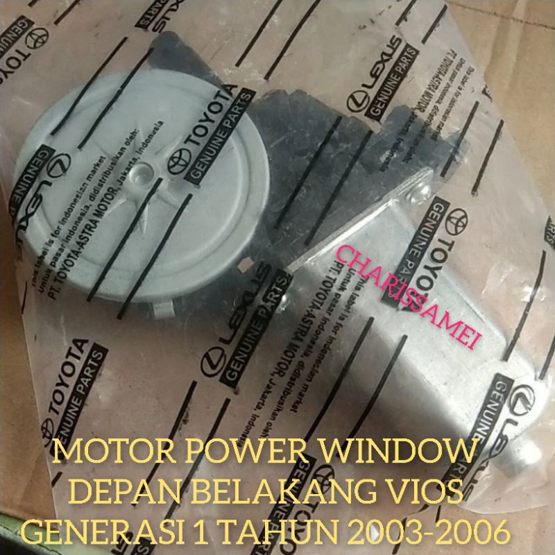 Toyota VIOS LIMO GEN 1 FRONT REAR POWER WINDOW MOTORCYCLE RIGHT / LEFT ...