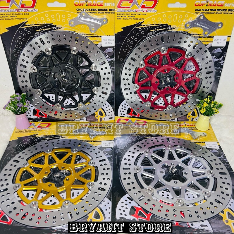 Delkevic DND ORIGINAL DISC FRONT DISC 300MM DT02 SATRIA 2 STROKE SATRIA ...