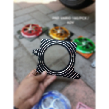 HITAM Black Spiner Radiator Cover Bracket Spinner Radiator Cover ...