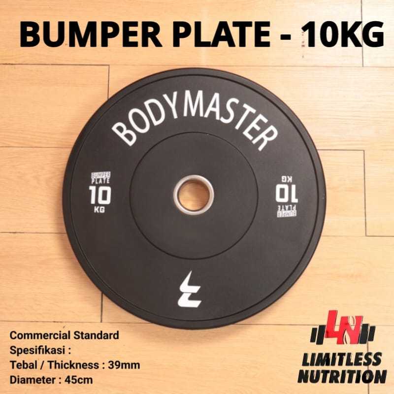Bumper PLATE 10KG - Rubber Material Crossfit Olympic Plates 10KG for ...