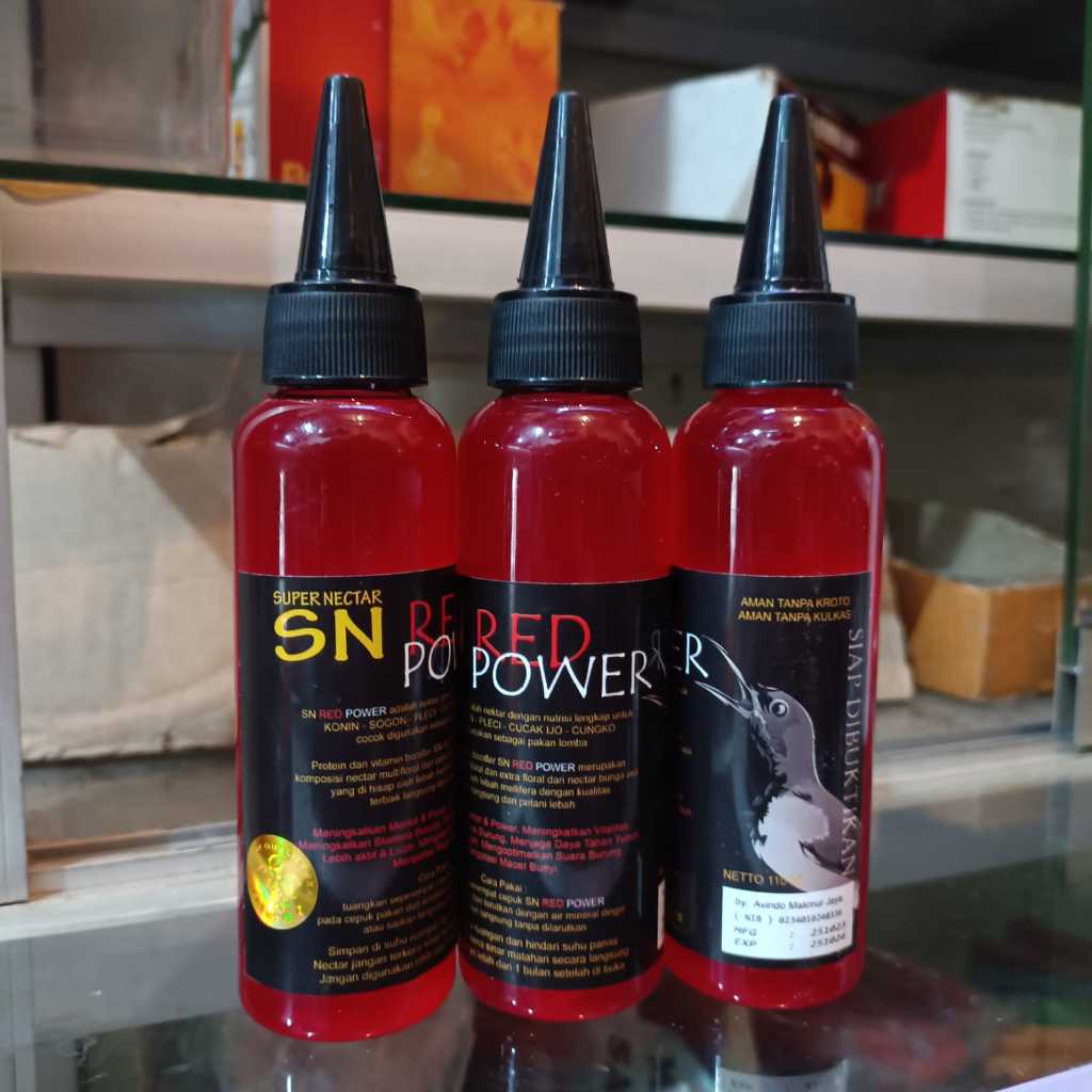 Super Nectar SN RED POWER Nectar High Dose Nectar KONIN SOGON KOLIBRI ...