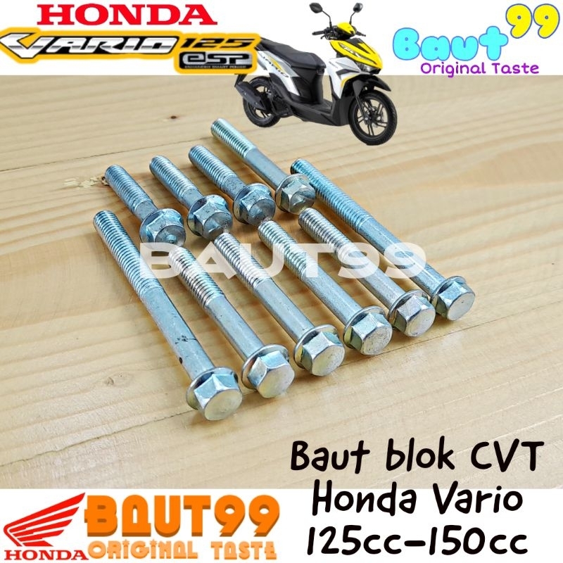 Bolt fullset Block CVT Honda Click 125cc-150cc | Shopee Philippines