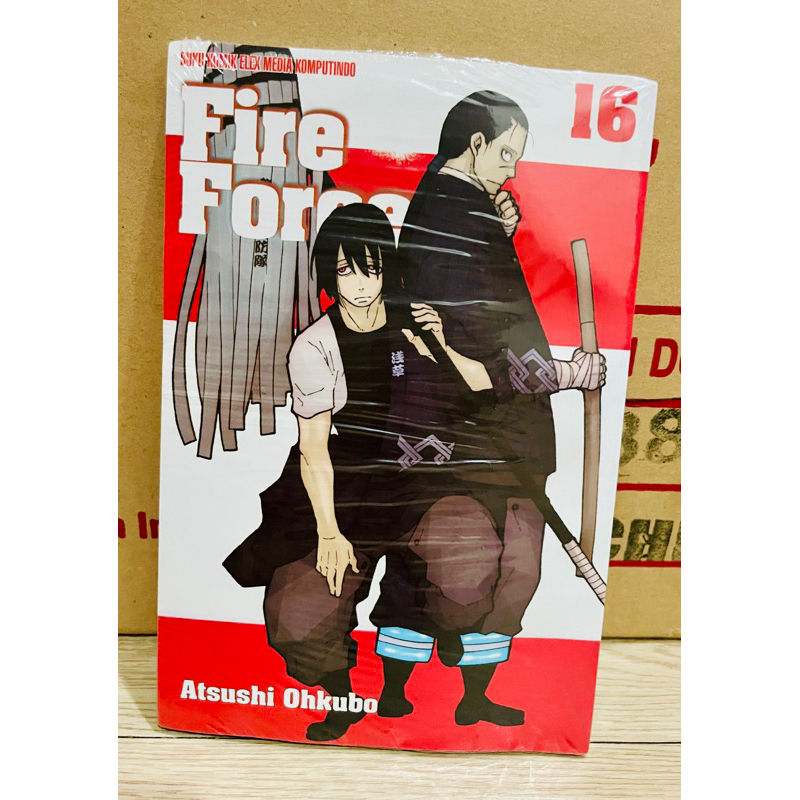 Fire Force 16 Comics - Atsushi Ohkubo | New Comic Seal Comic Package ...