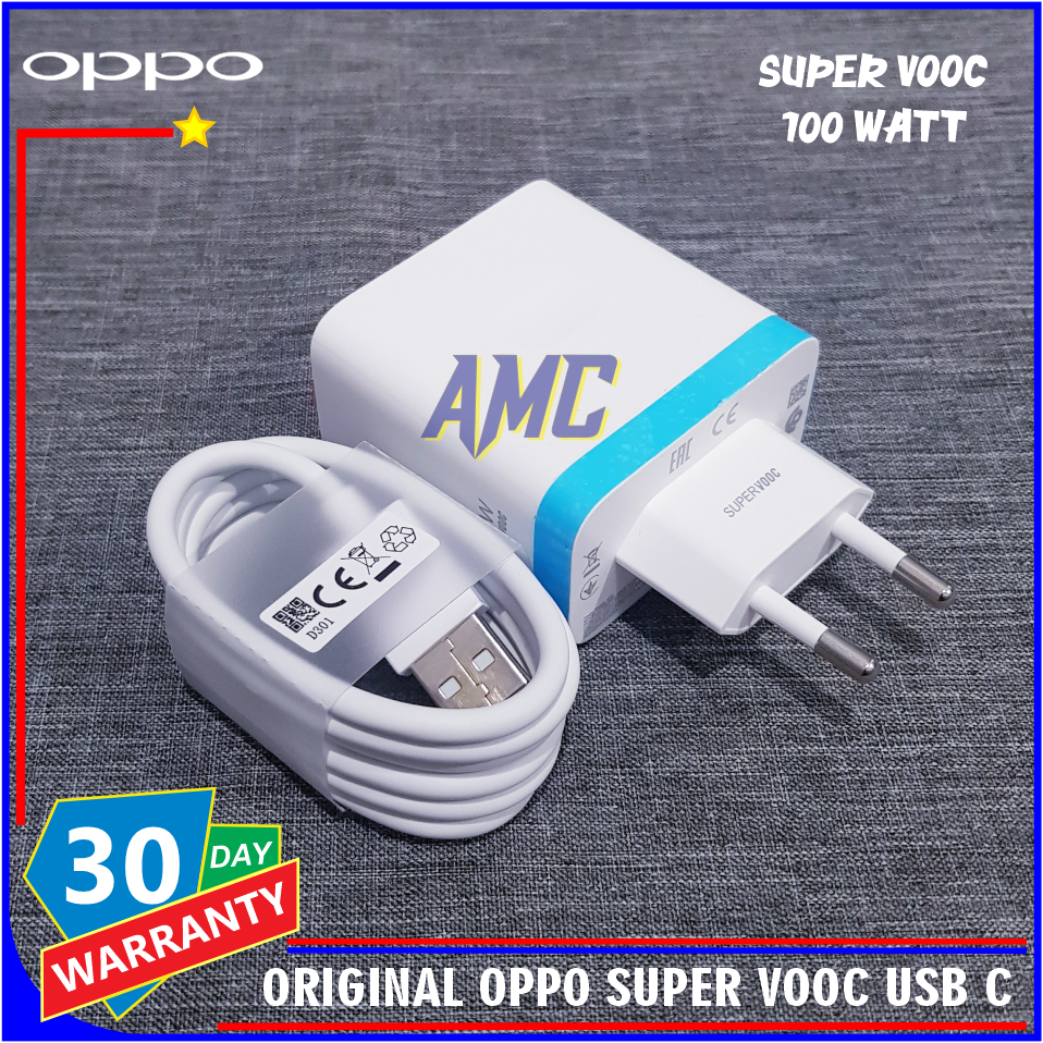 Charger OPPO RENO 10 PRO PLUS 5G ORIGINAL SUPERVOOC TYPE C 100 WATT ...