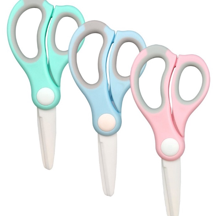 Limited Present ️ Baby Food Scissors - Ceramic Noodle Scissors Baby ...