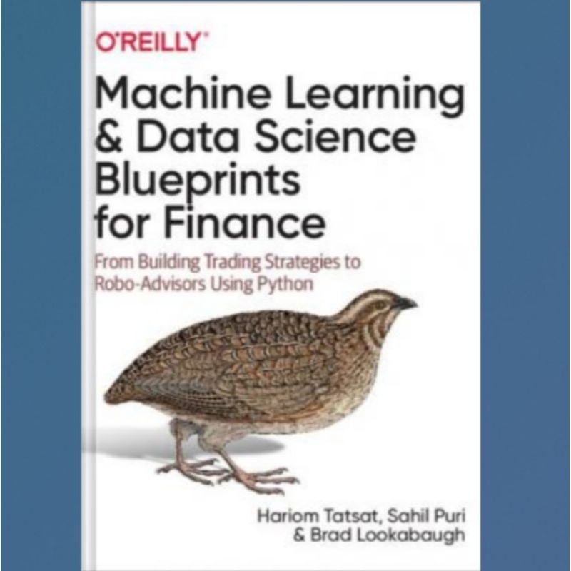Machine Learning and Data Science Blueprints Book for Finance | Shopee Philippines