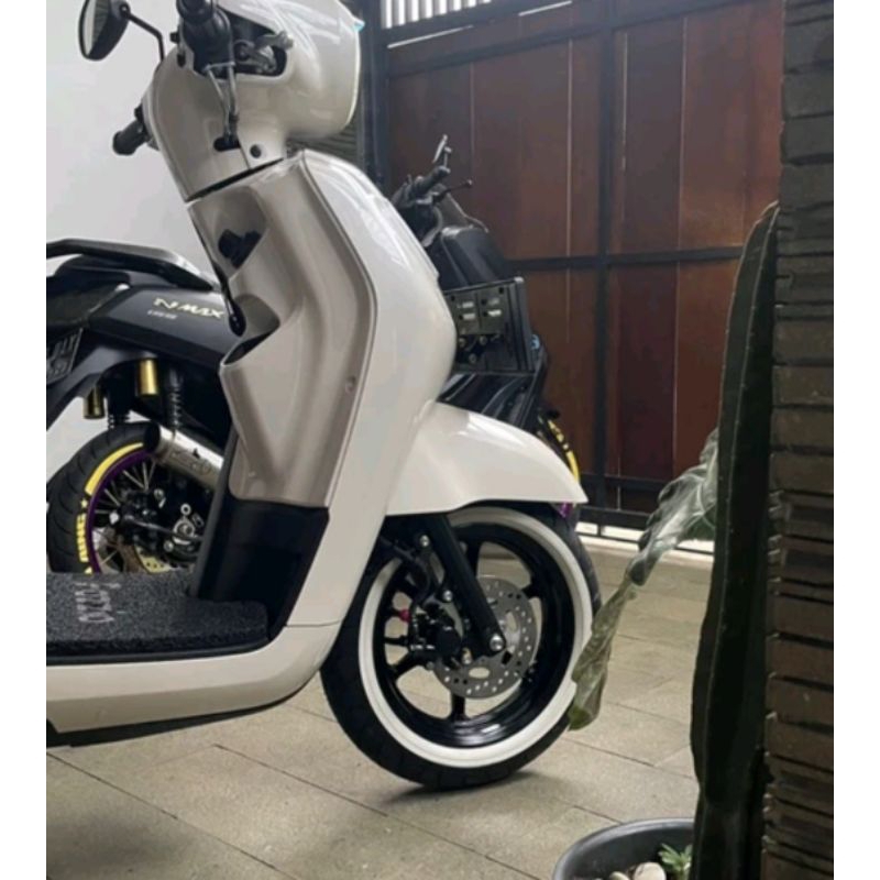 Yamaha fazzio motorbike tire trim. list of tires/white wall fazzio ring ...