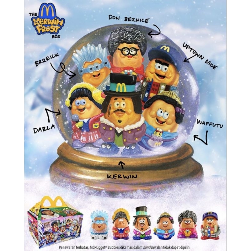 The Kerwin Frost Box McNugget Buddies MCD Mcdonalds Unit | Shopee ...