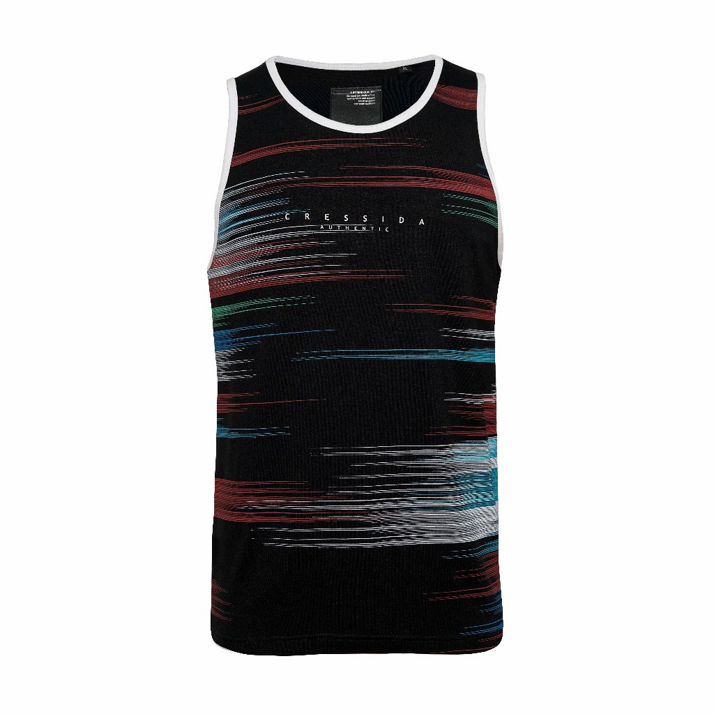 Cressida Singlet Slimfit Men Black - MSSPH.914009 | Shopee Philippines