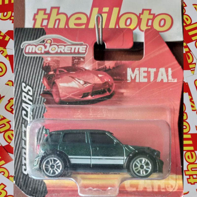 HIJAU Majorette MINI COOPER WRC STREET CARS GREEN GREEN MAJORETE ...