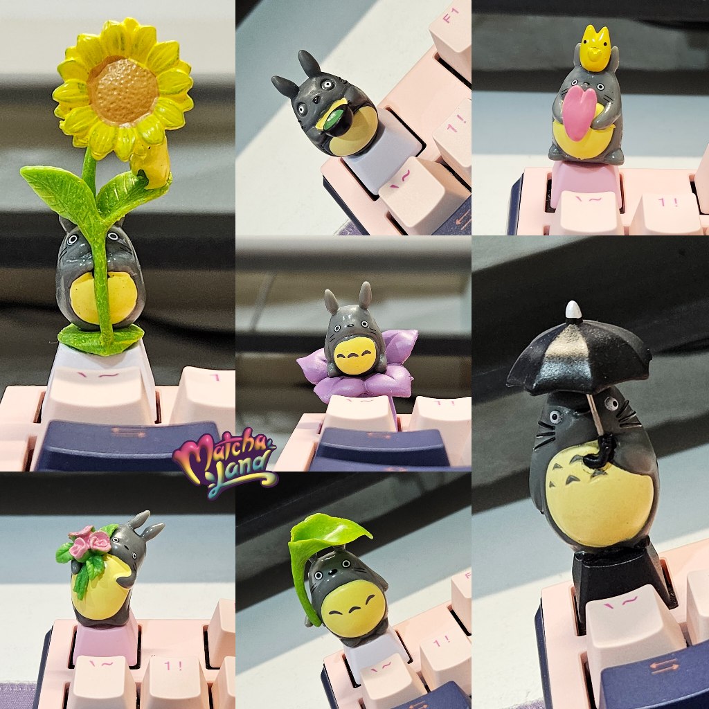 My Neighbor Totoro Ghibli keycaps Mechanical Keyboard, Totoro Ghibli ...