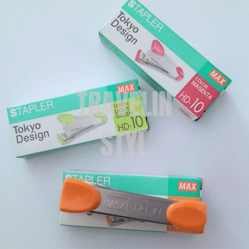 Hekmesin Max HD-10 Small Checker Stepler Stapler | Shopee Philippines