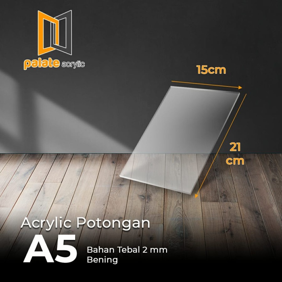 Acrylic Sheet A5 / Acrylic Clear piece A5 2mm 15x21cm | Shopee Philippines