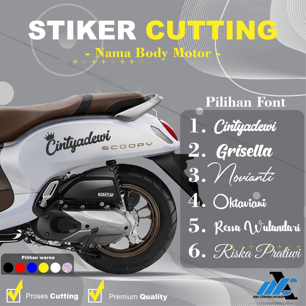Custom MOTORCYCLE BODY NAME STICKERS-CUSTOM MOTORCYCLE BODY NAME ...