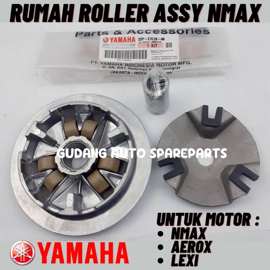 Original YGP House Roller Assy Yamaha NMAX Aerox Lexi 1Set Yamaha NMAX ...
