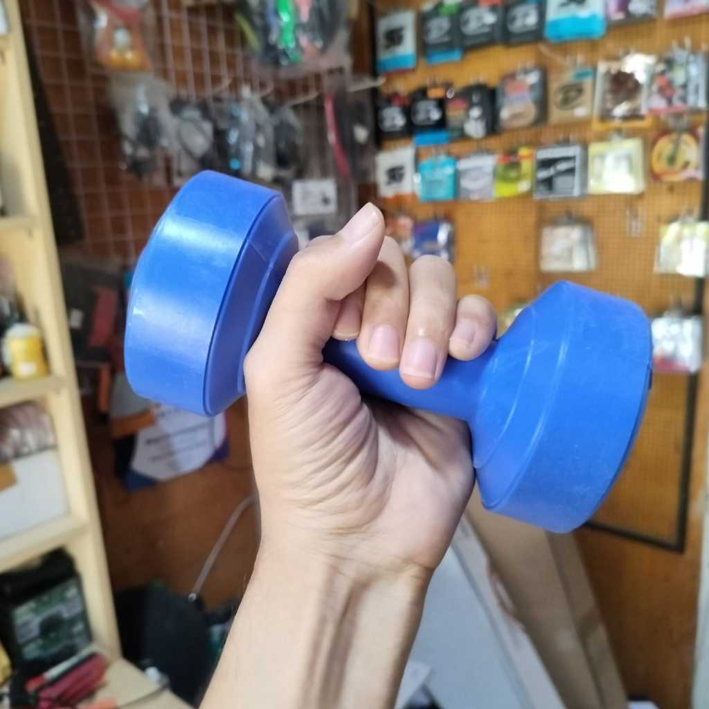 Stamina Plastic Dumble Barbell 1 kg | Shopee Philippines
