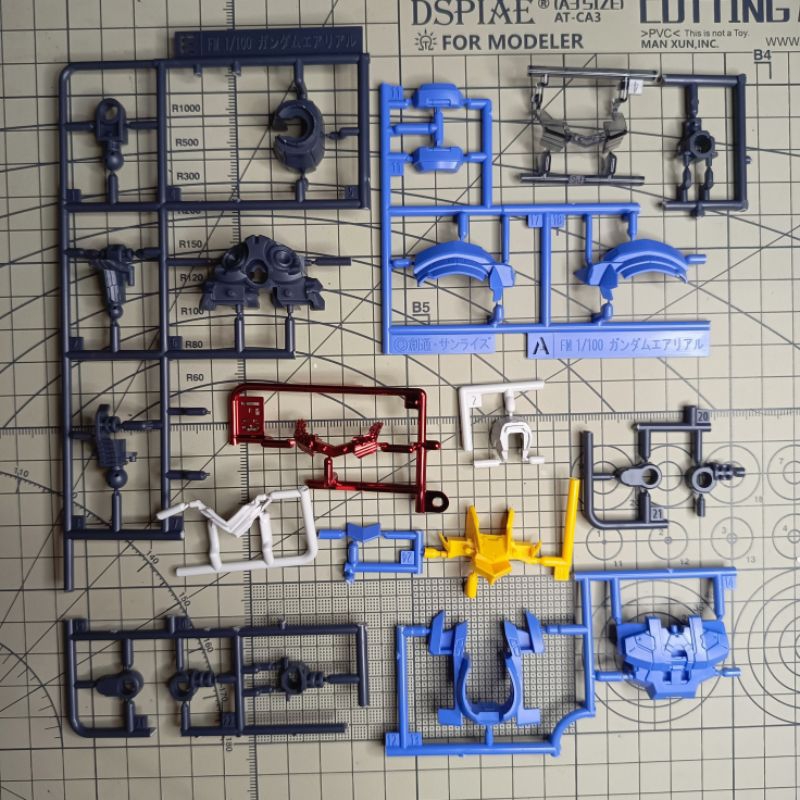 FM 1/100 FULL MECHANICS GUNDAM AERIAL BODY TORSO CHEST UNIT | Shopee ...