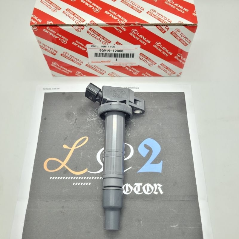 TOYOTA INNOVA HILUX FORTUNER IGNIS IGNITION COIL 90919-T2008 | Shopee ...