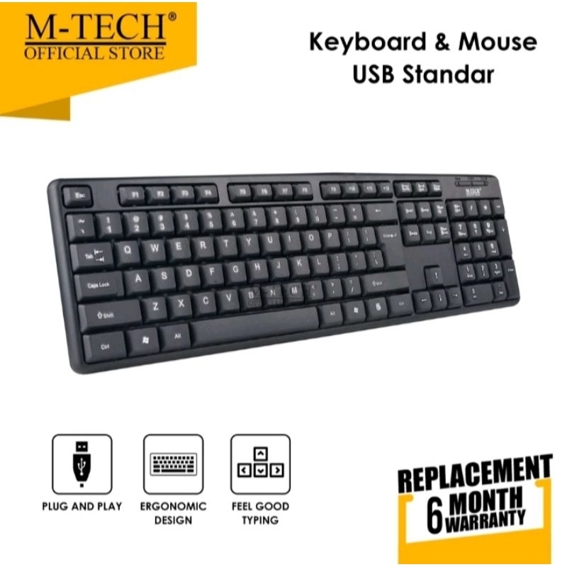 Original Mtech Standard USB Keyboard / Mtech USB Keyboard For android ...