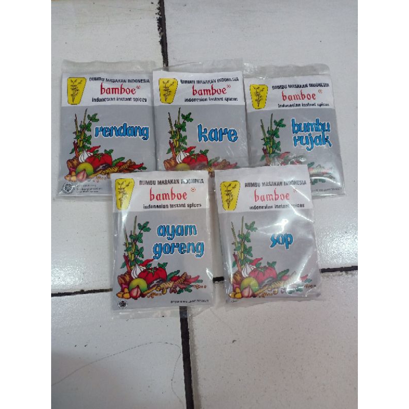 Instant Cooking Seasoning Cap Bamboe Sachet | Shopee Philippines