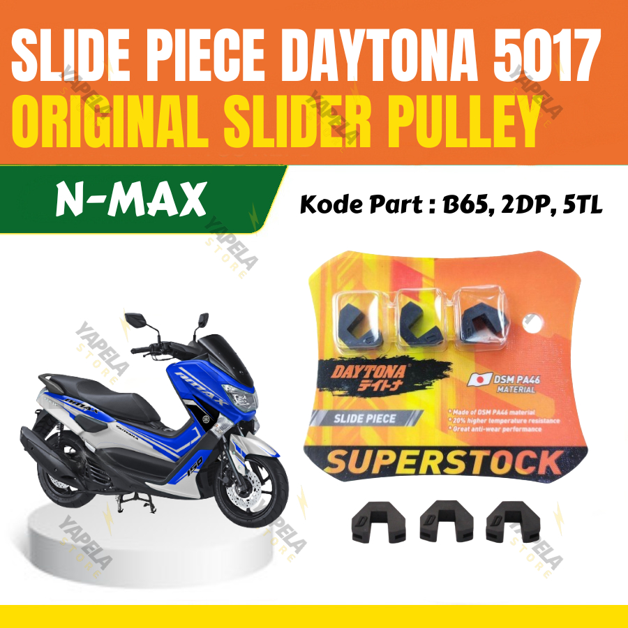 Slider Piece Nmax 1 Set Piece Slide Daytona Original Japan 5017 ...