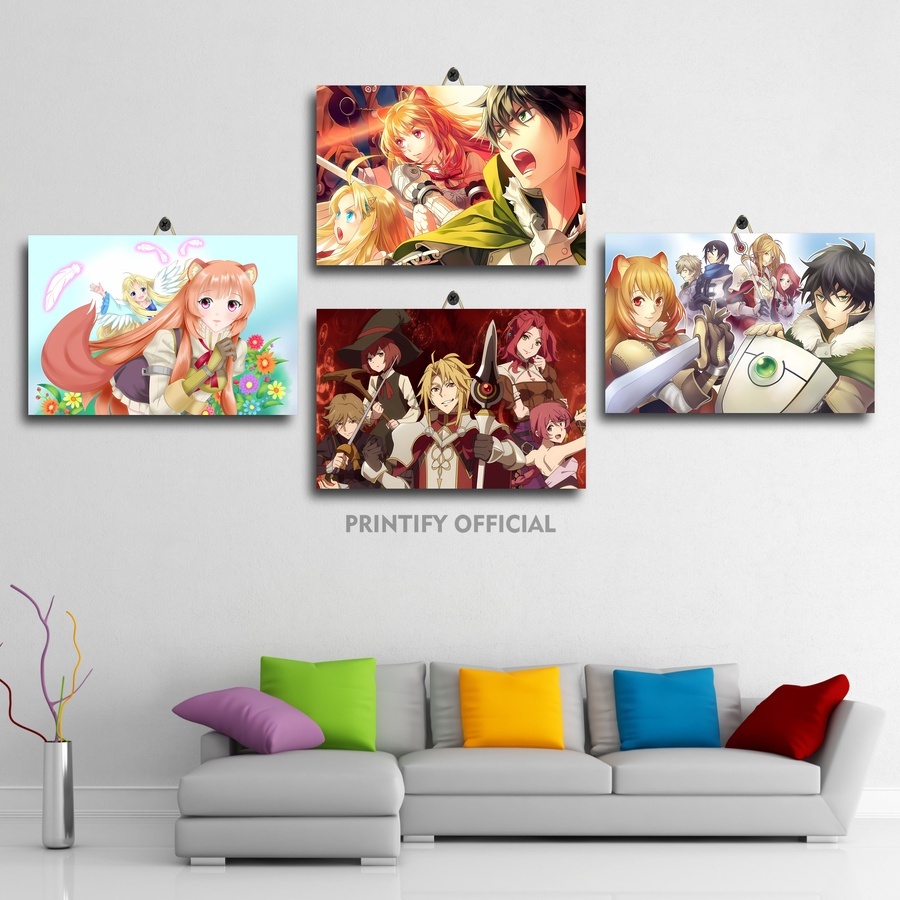 Large Room Decoration Anime Wallpaper Tate No Yuusha No Nariagari 20X30 ...