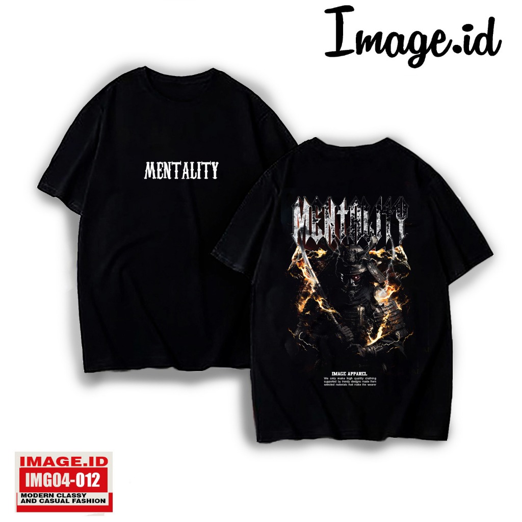 (Free Stickers) Image of distro t-shirts screen printed DTF MENTALITY ...