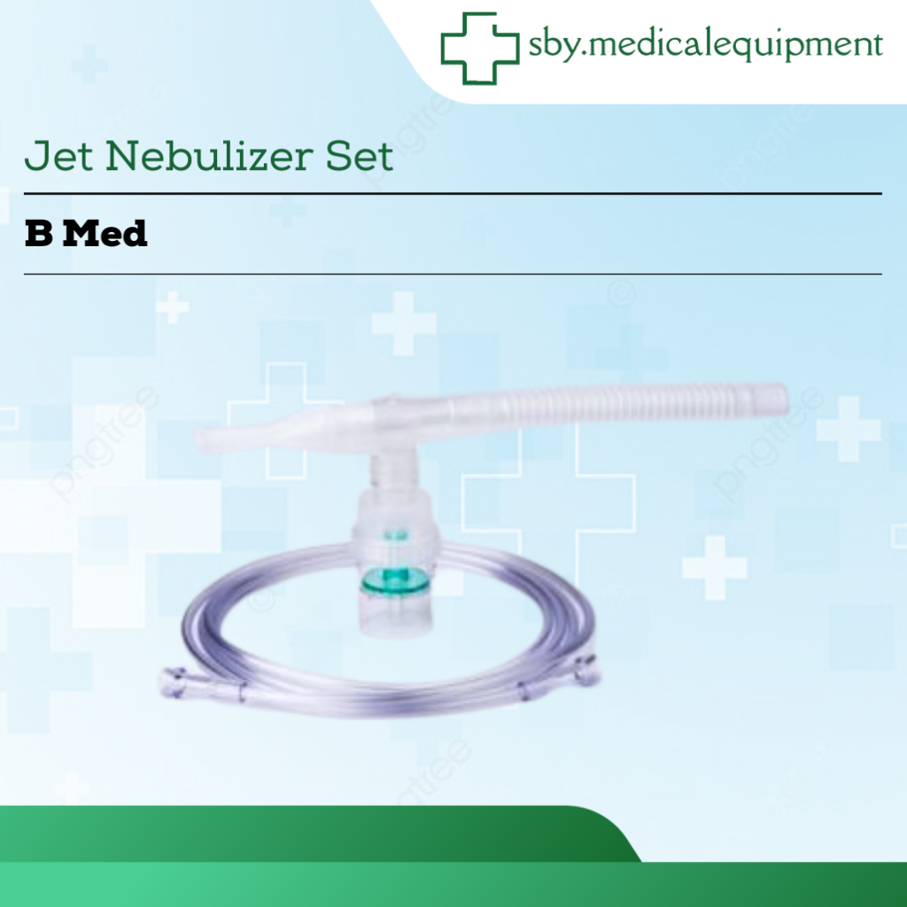 COD Jet Nebulizer Set Brand B Med Respiratory Steam Nebulizer Kit BMed ...