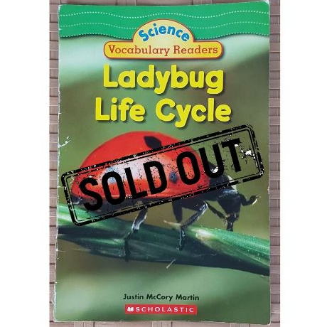 Science Vocabulary Readers: Ladybug Life Cycle by Justin McCory Martin ...