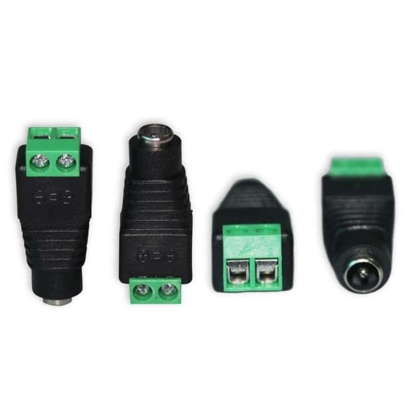 Dc jack, Female Female connector, CCTV Camera connector | Shopee ...