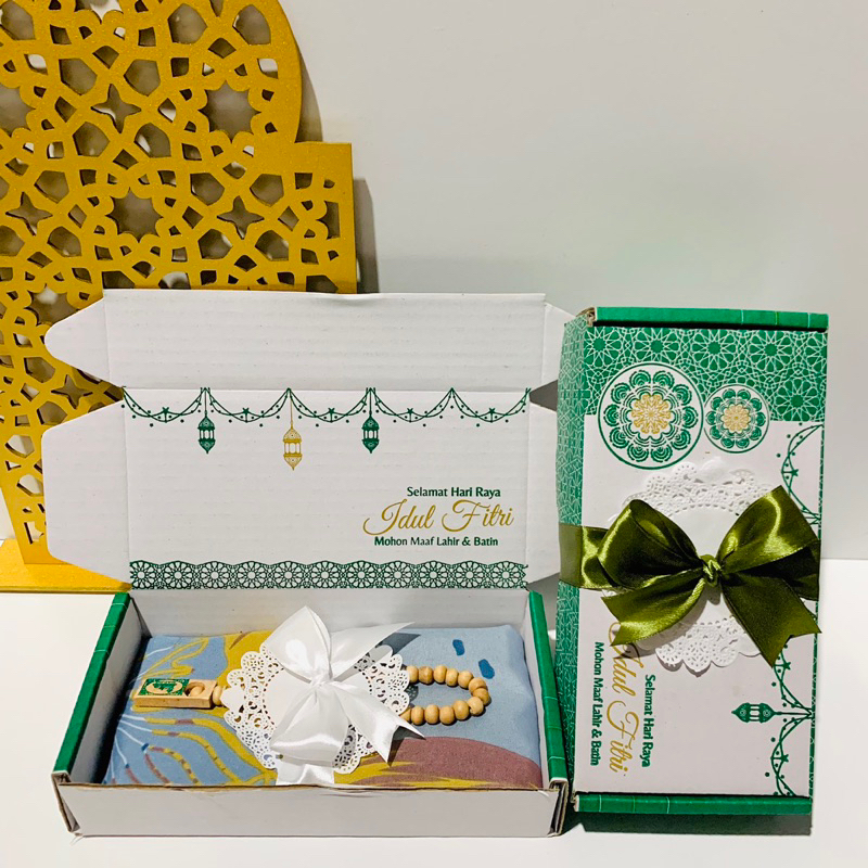 Hampers Parcel Lebaran Hijab Hijab Lasercut Motif/Giftbox Hampers ...