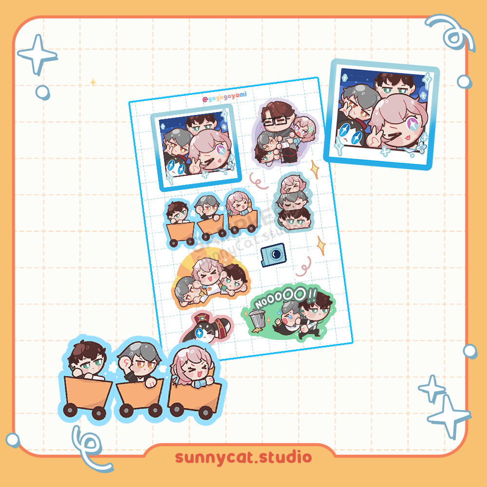 Honkai Star Rail Trailblazer Sticker Sheet | Shopee Philippines