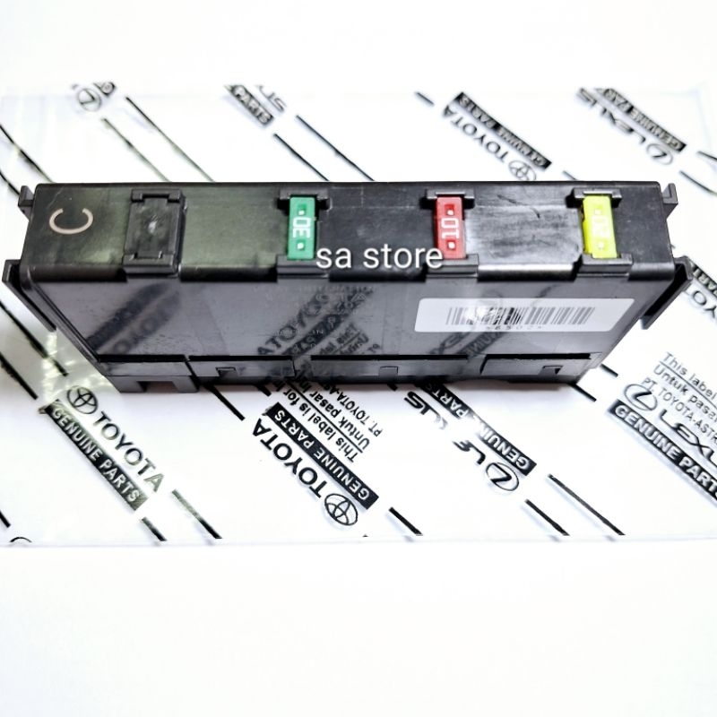 Original Toyota Vios Yaris Altis fuse box installation relay 82641 ...