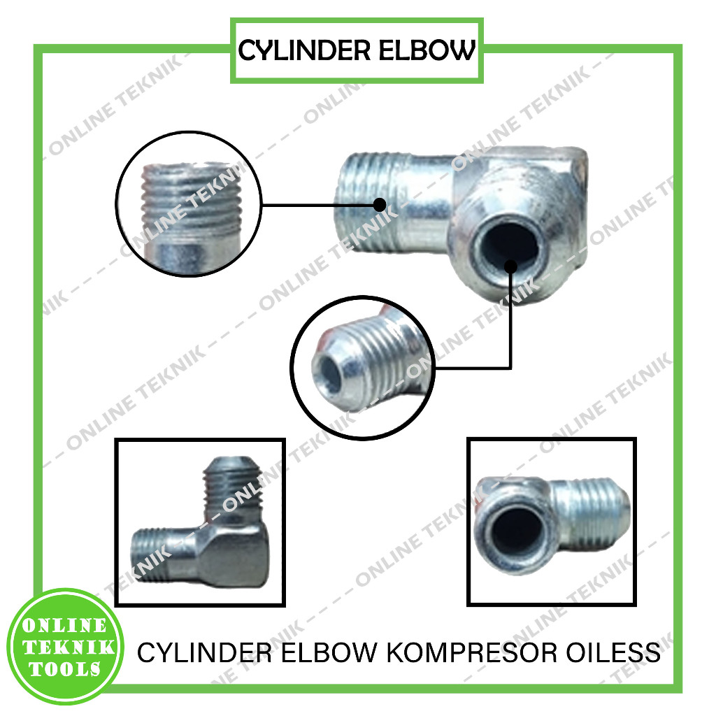 Elbow CYLINDER Oilless Compressor Oilless Compressor Spare Parts Oilless Knee Compressor Pipe ...