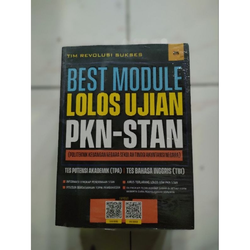 Best Book Module for Passing the PKN-STAN Exam (Financial Polytechnic ...