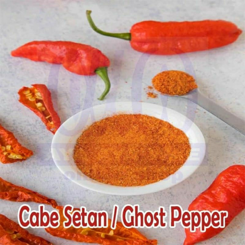 Chili Devil Powder 500 g Ghost Pepper Bhut Jolokia Ghost Chilli Dragon ...