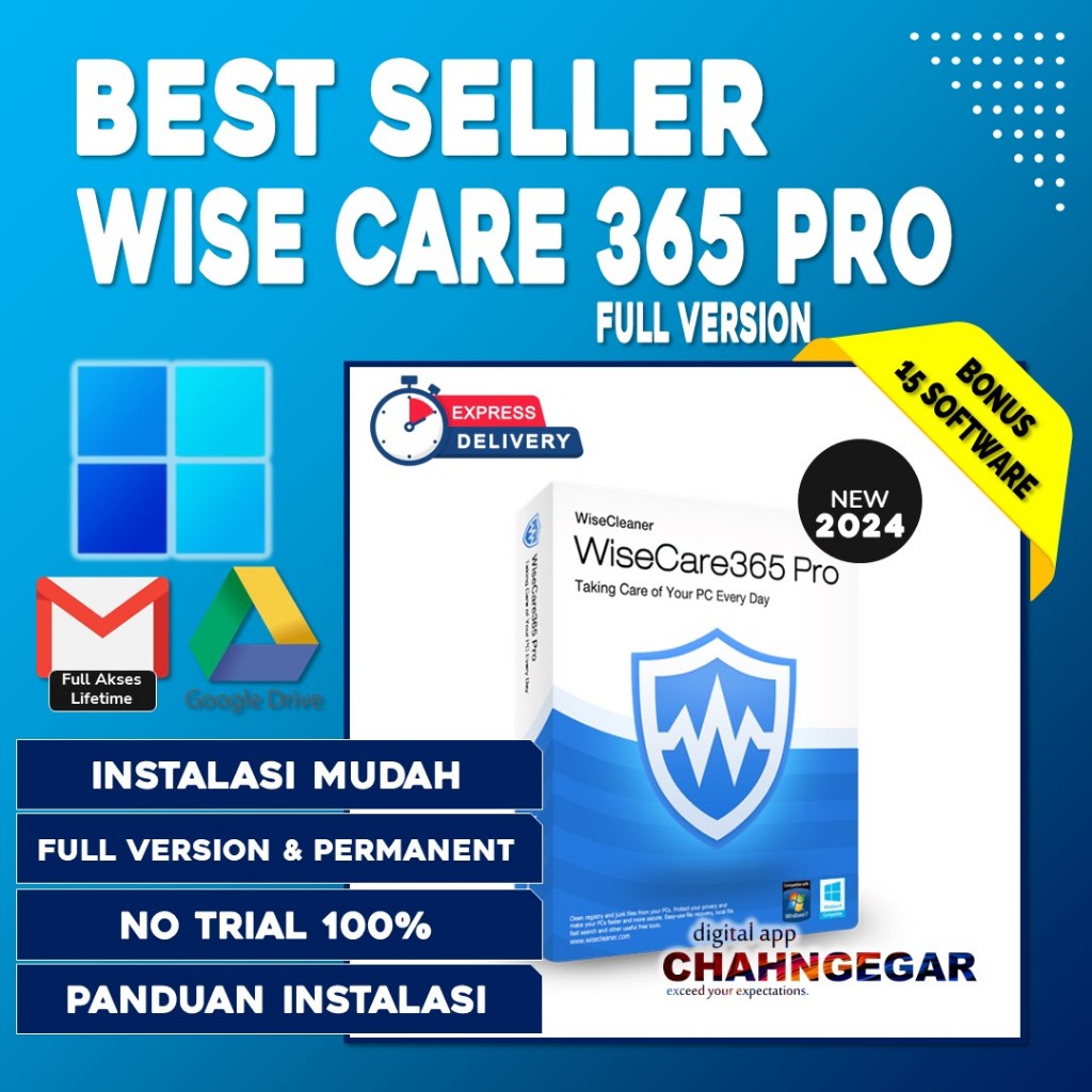 Wise Care 365 Pro 2024 Full Lifetime Software PC Cleaner dan Speed up ...
