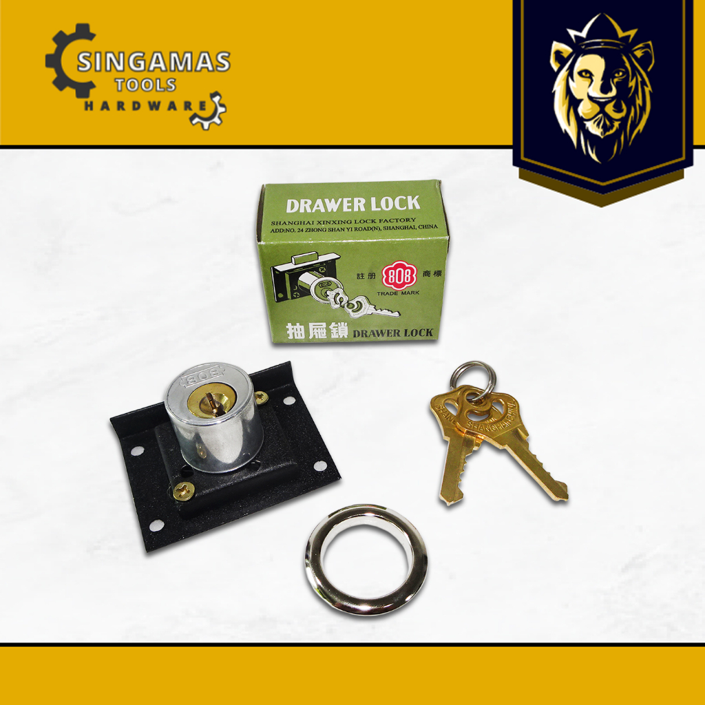 808 2 Inch Drawer Lock HL502P - Drawer Lock | Shopee Philippines