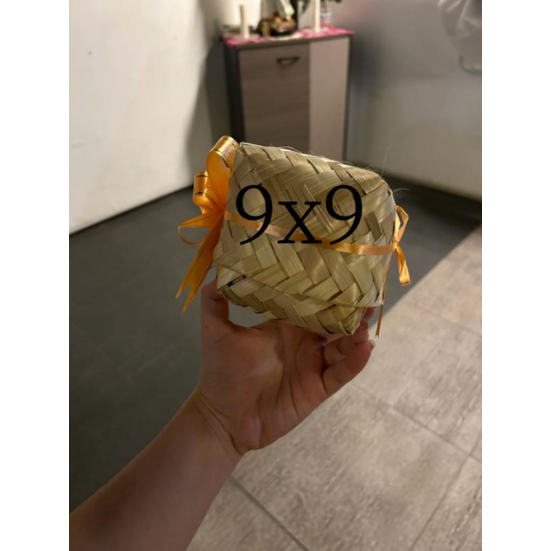 20 pairs of souvenir baskets measuring 9x9|Mini BASKET|Bamboo basket ...