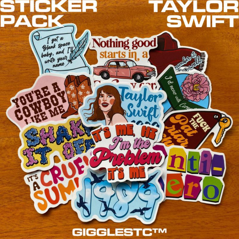 Taylor Swift Sticker Pack Vol.2 | Shopee Philippines
