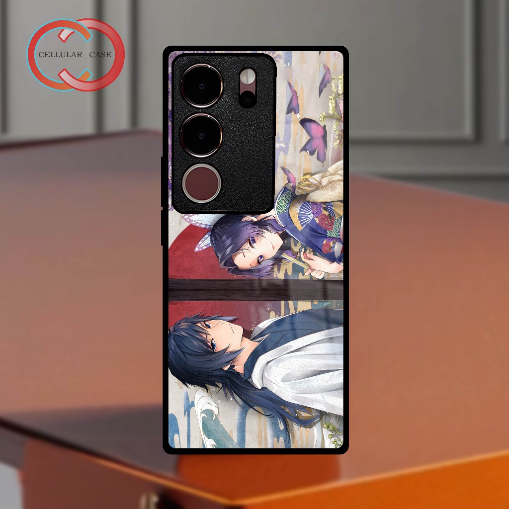 [RD21] Glossy Vivo V29 V29E Case | Glass Effect Glitter HP Casing ...