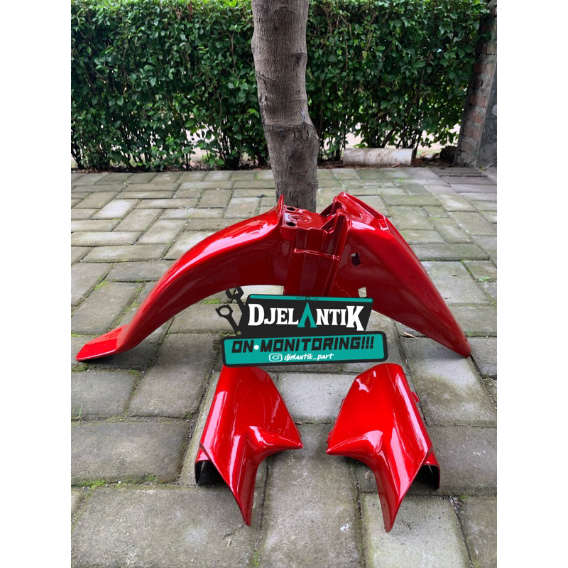 MERAH Yamaha FIZR F1zr VEGA OLD FRONT SLEBOR SPAKBOR THICK MATERIAL ...