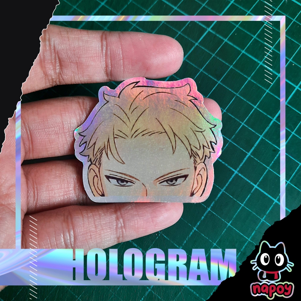 Anime Spy X Family Loid Forger Hologram Sticker | Shopee Philippines